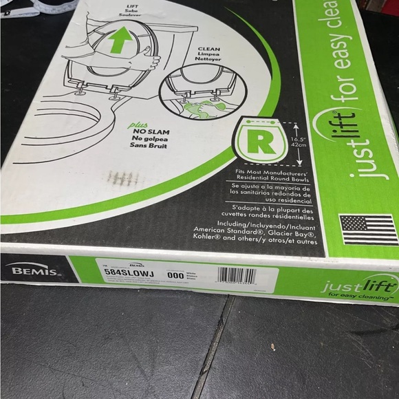 BEMIS | Bath | Bemis Toilet Seat Slow Close Round Closed No Slam White ...